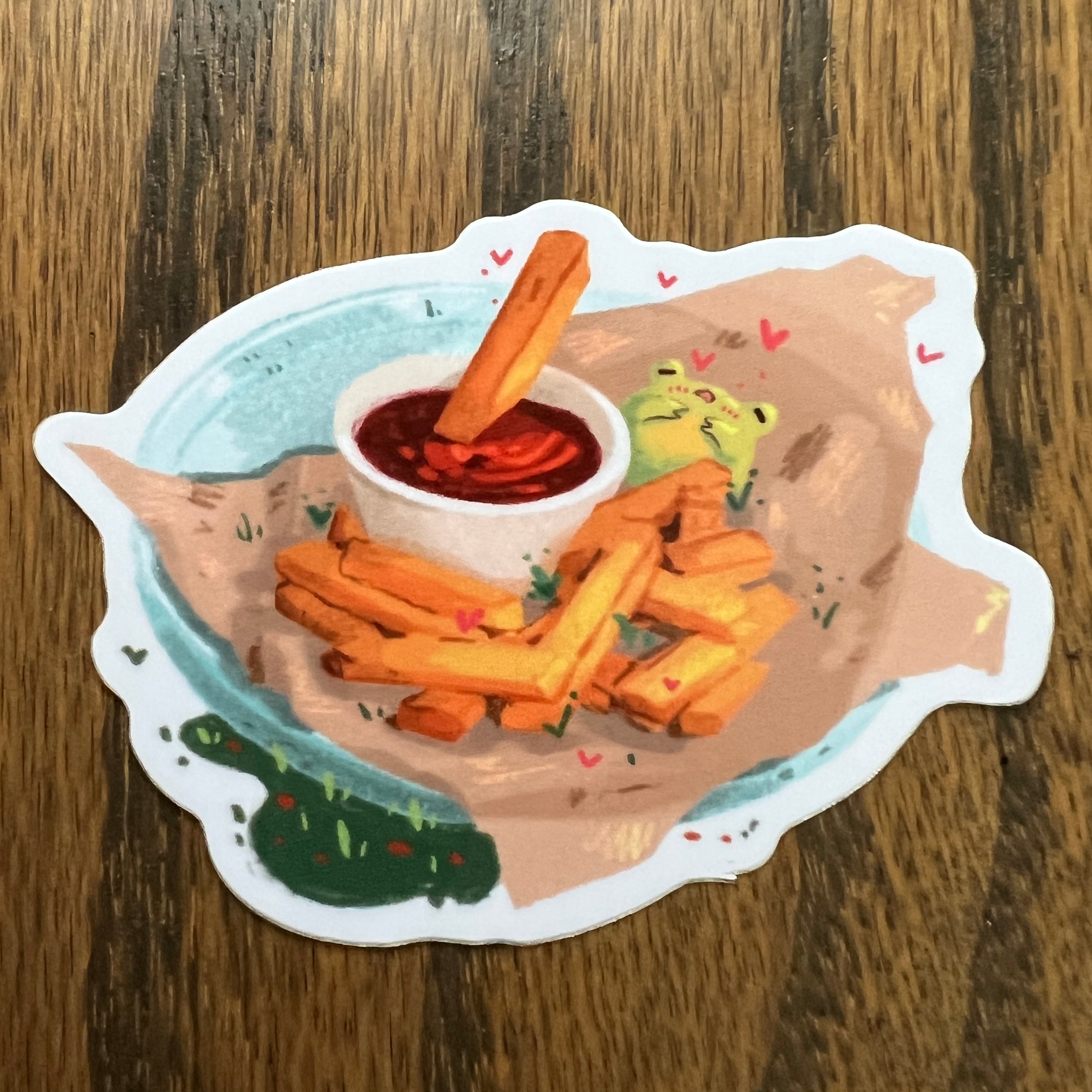 Fries Stickers - Die Cut – Cheekytweethart