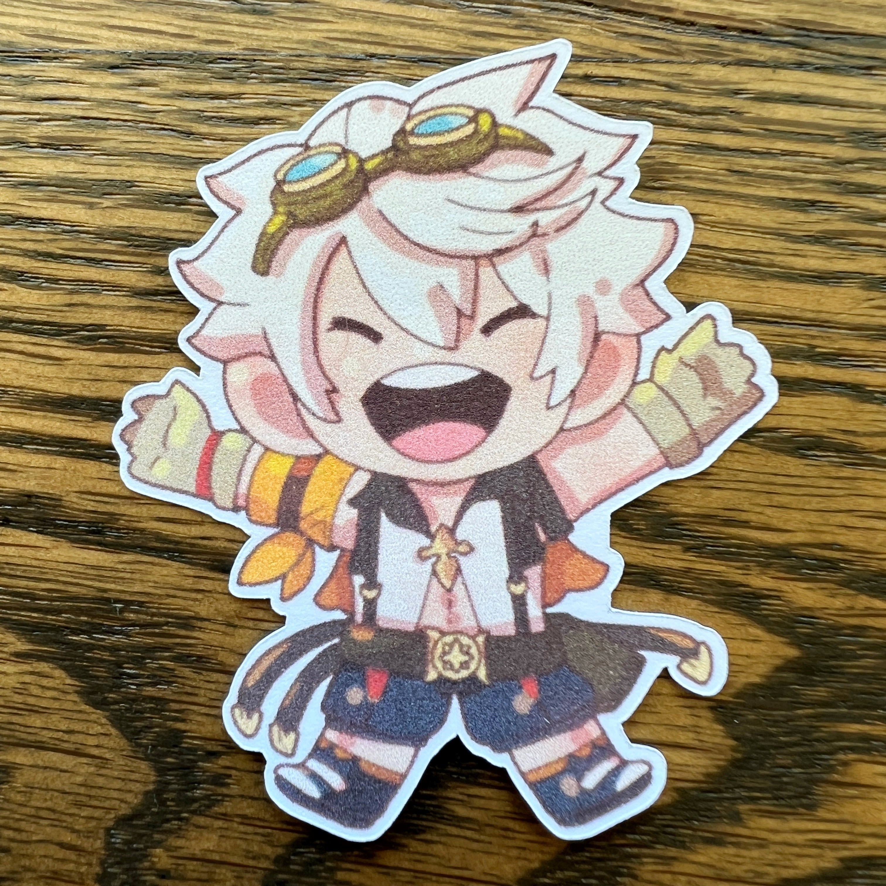 Genshin Impact Bennett Stickers - Die Cut – Cheekytweethart