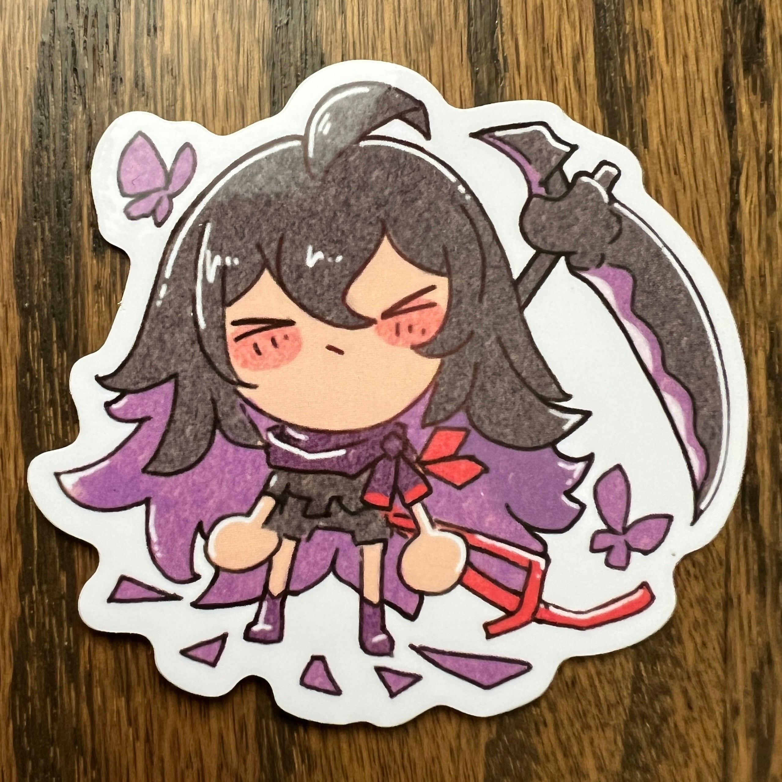 Honkai Star Rail Seele Chibi Stickers - Die Cut – Cheekytweethart