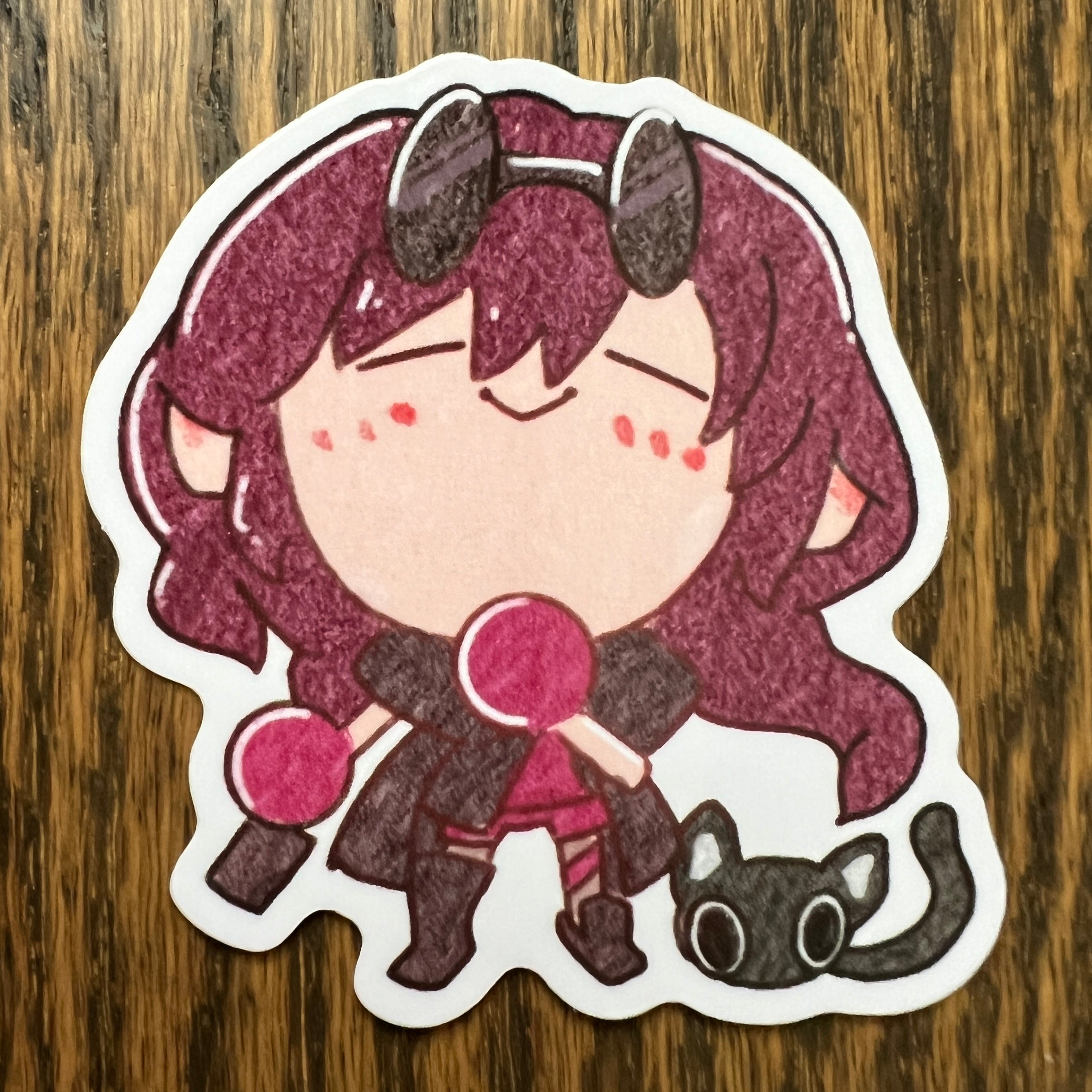 Honkai Star Rail Kafka Chibi Stickers - Die Cut – Cheekytweethart