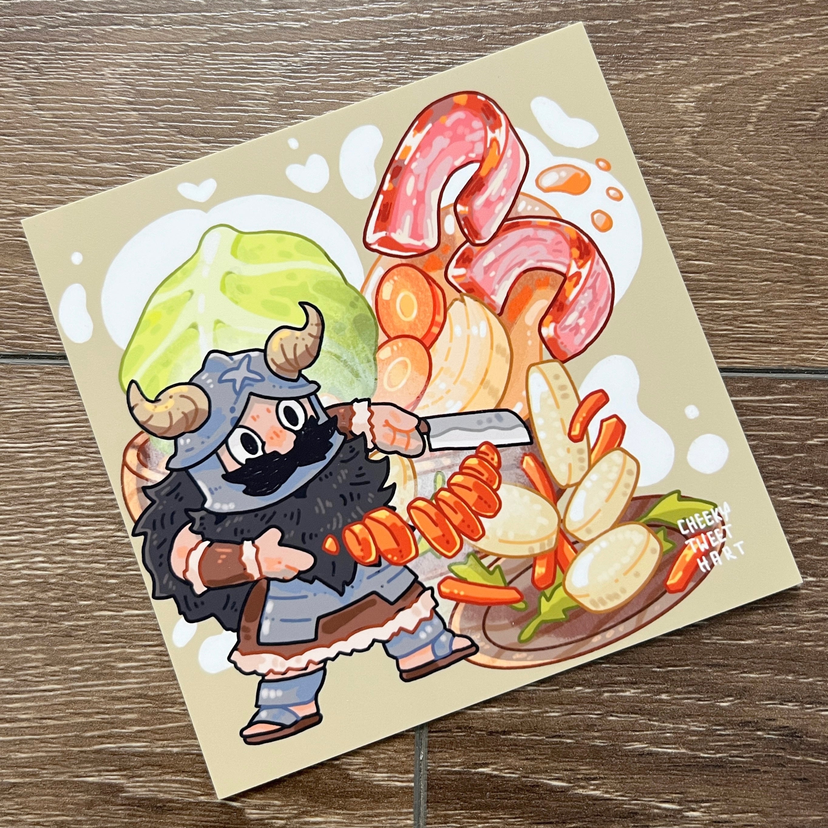 Dun Meshi Senshi Anime Food Art Prints #AP188 – Cheekytweethart
