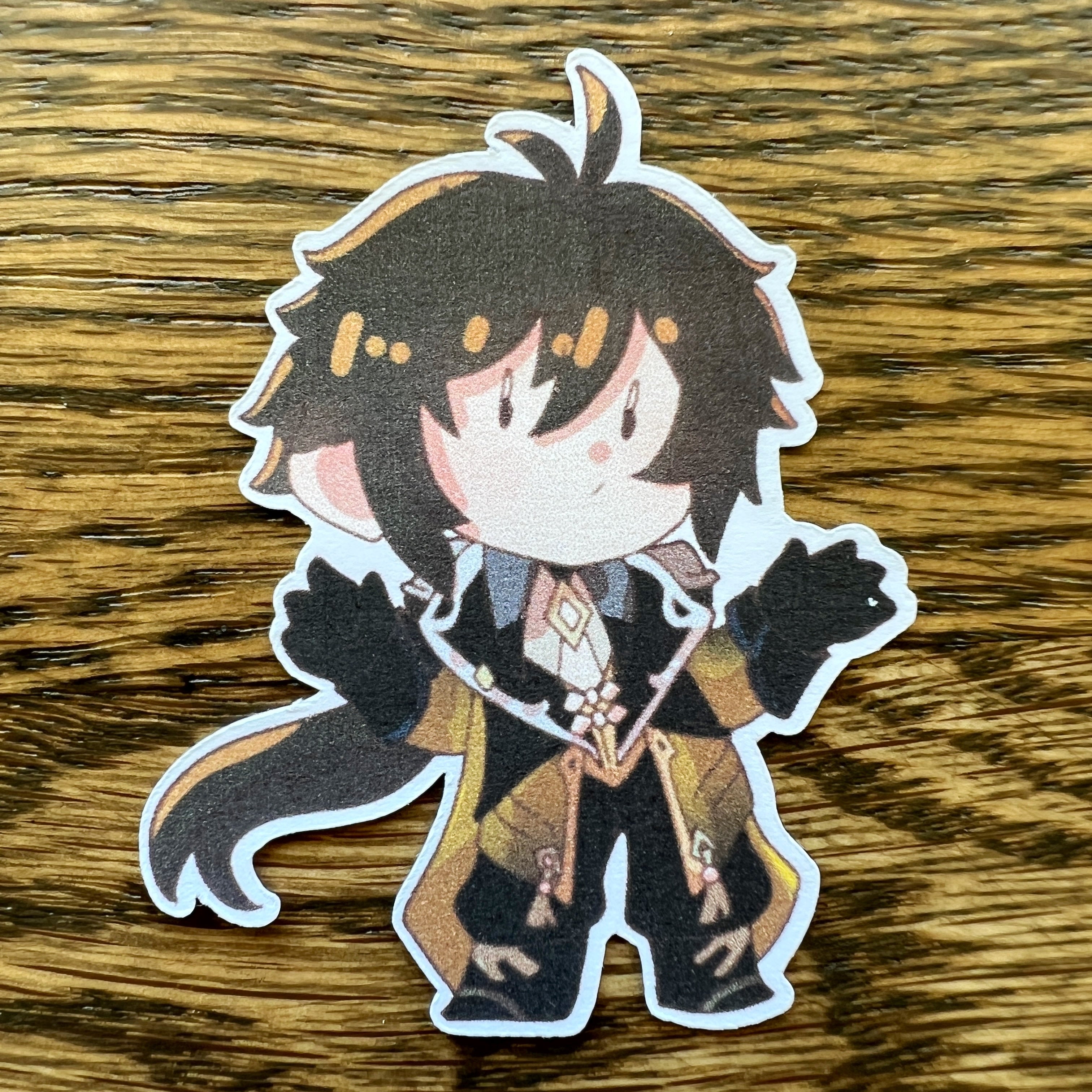 Genshin Impact Zhongli Stickers - Die Cut – Cheekytweethart