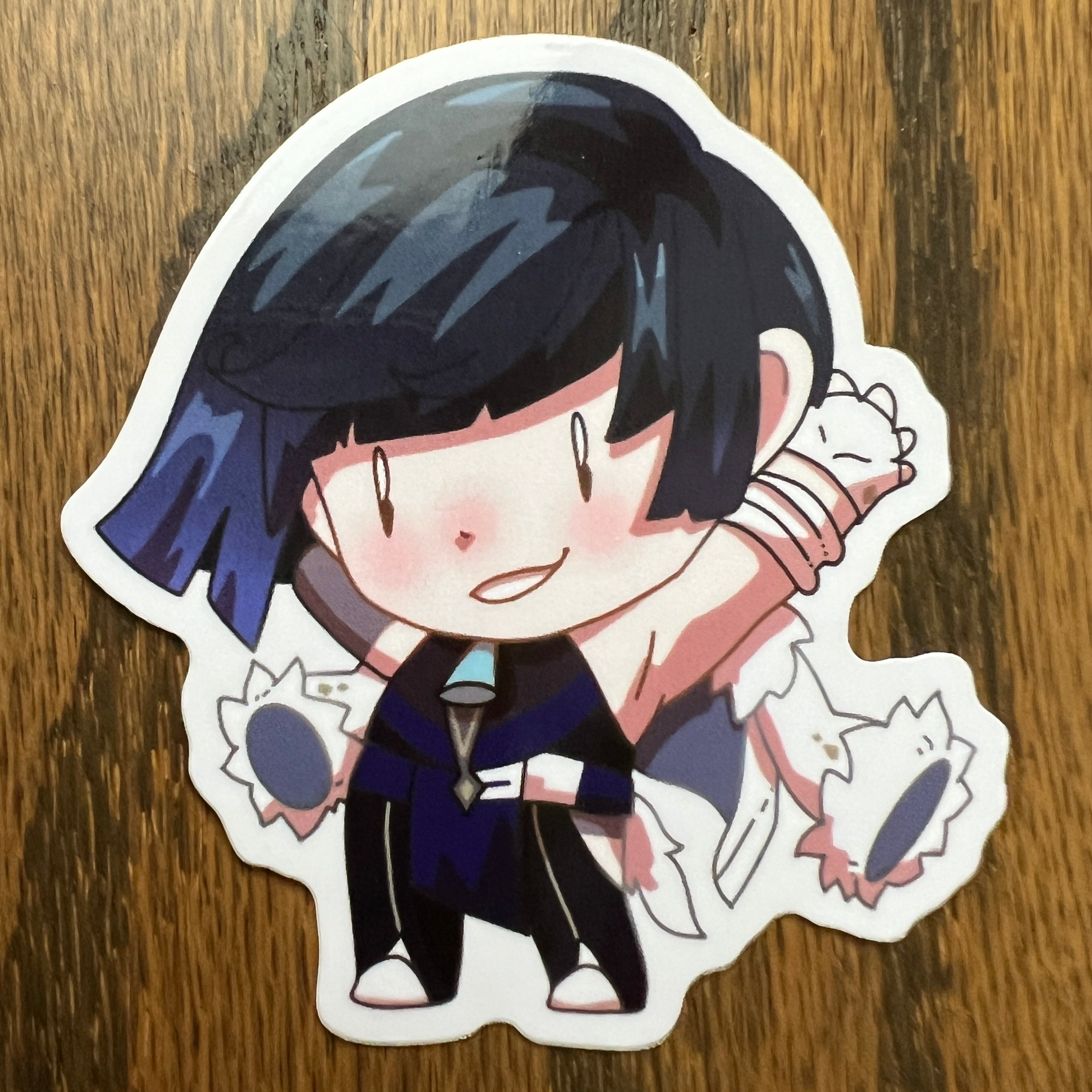 Genshin Impact Yelan Stickers - Die Cut – Cheekytweethart