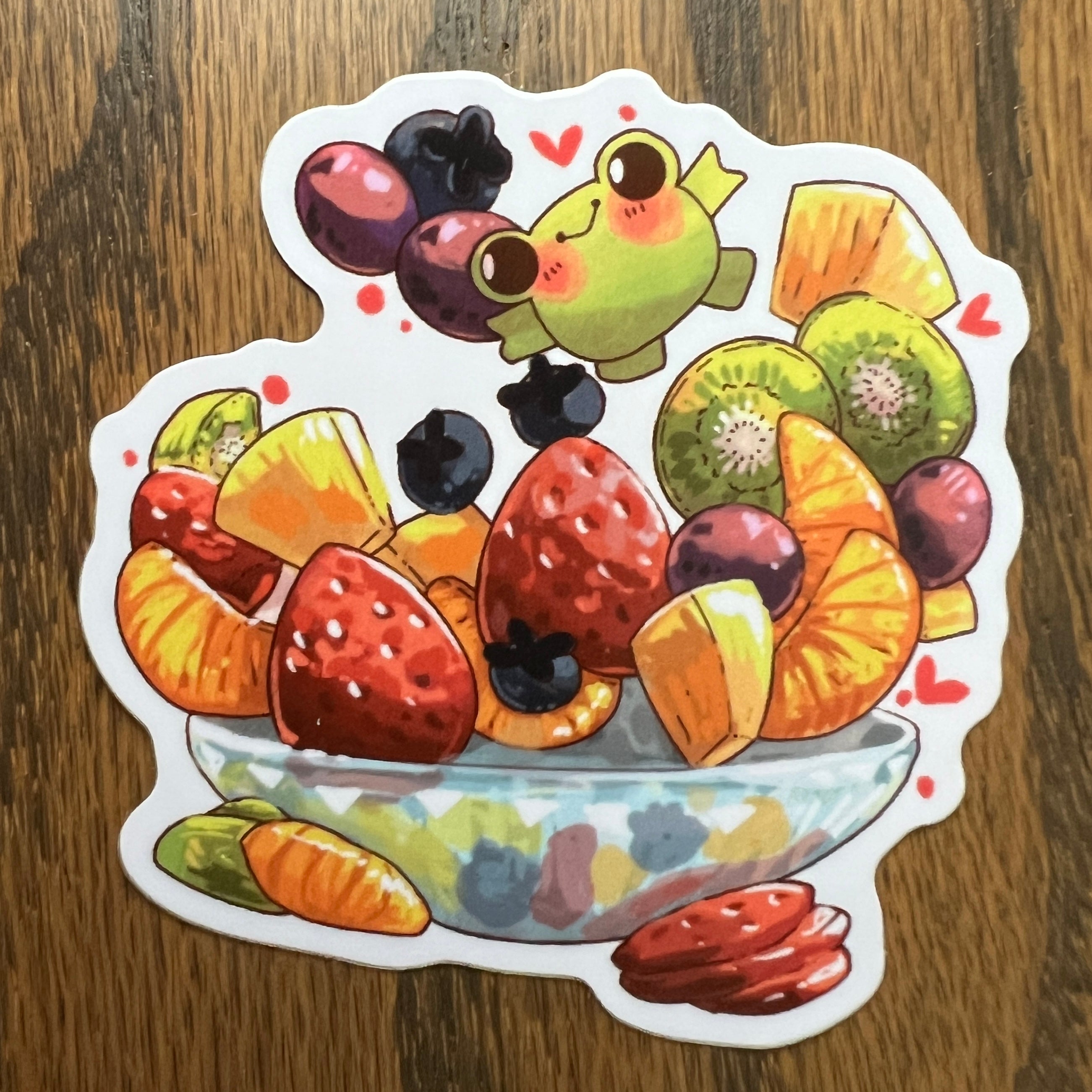 Fruit Salad Stickers - Die Cut – Cheekytweethart