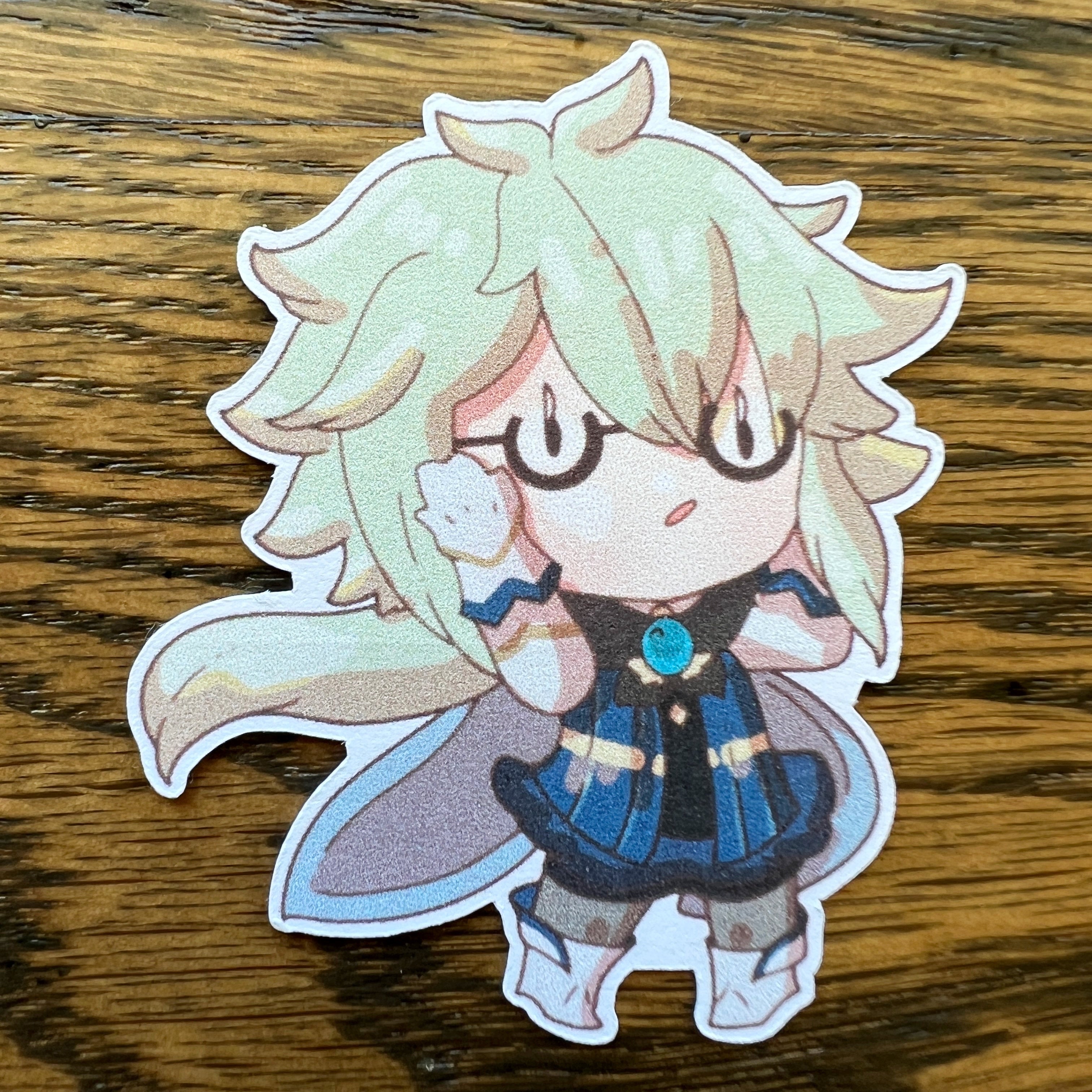 Genshin Impact Sucrose Stickers - Die Cut – Cheekytweethart