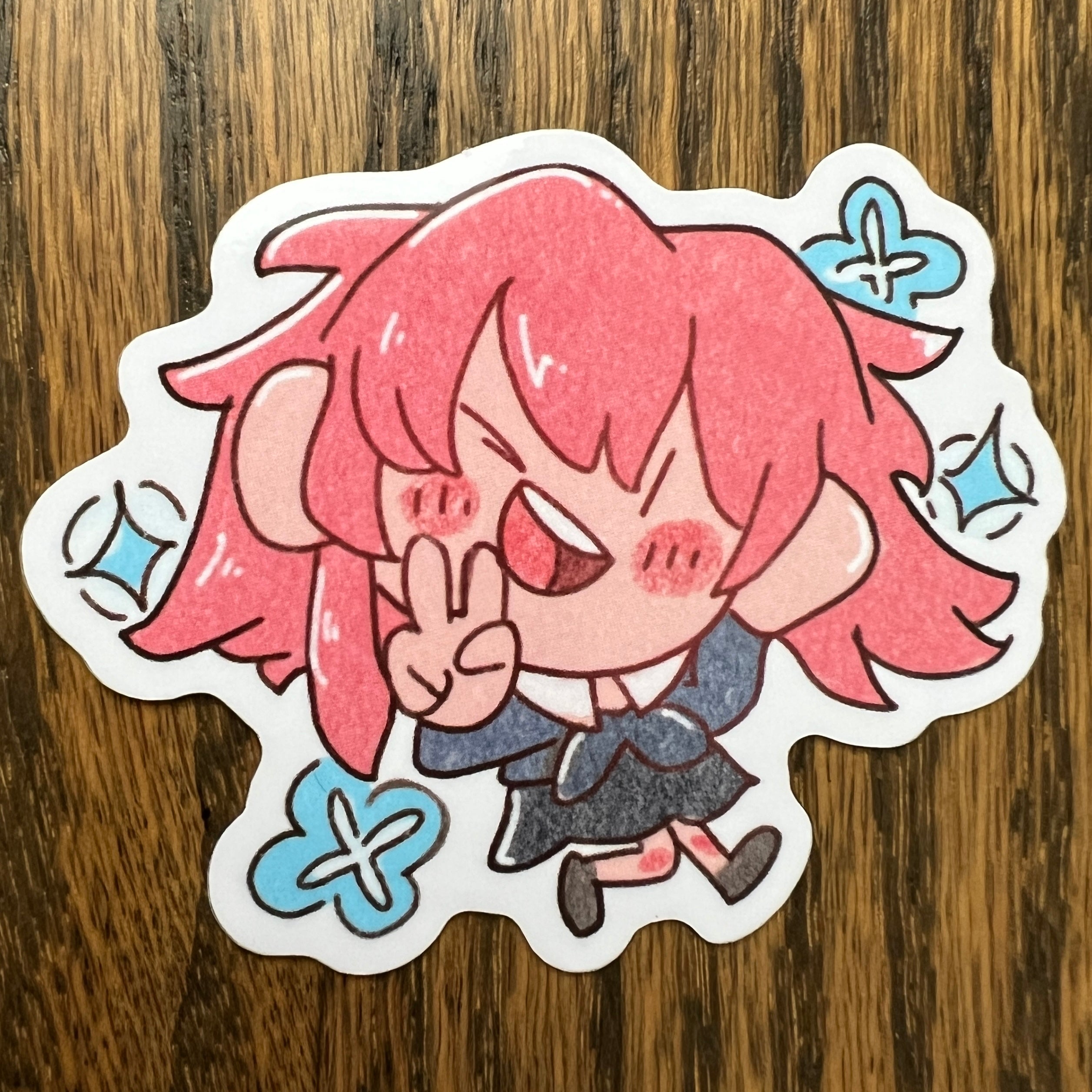 Honkai Star Rail March Chibi Stickers - Die Cut – Cheekytweethart