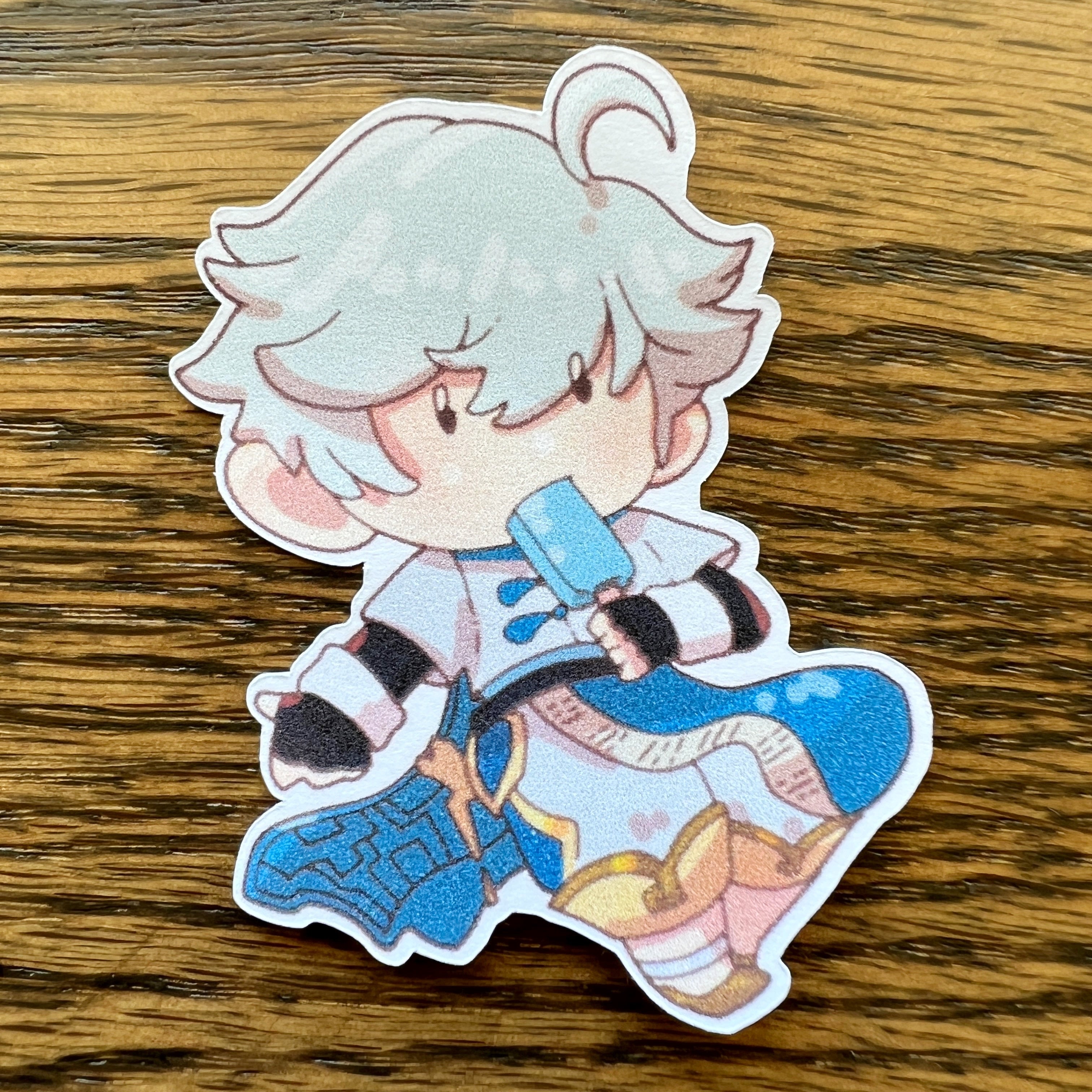Genshin Impact Chongyun Stickers - Die Cut – Cheekytweethart