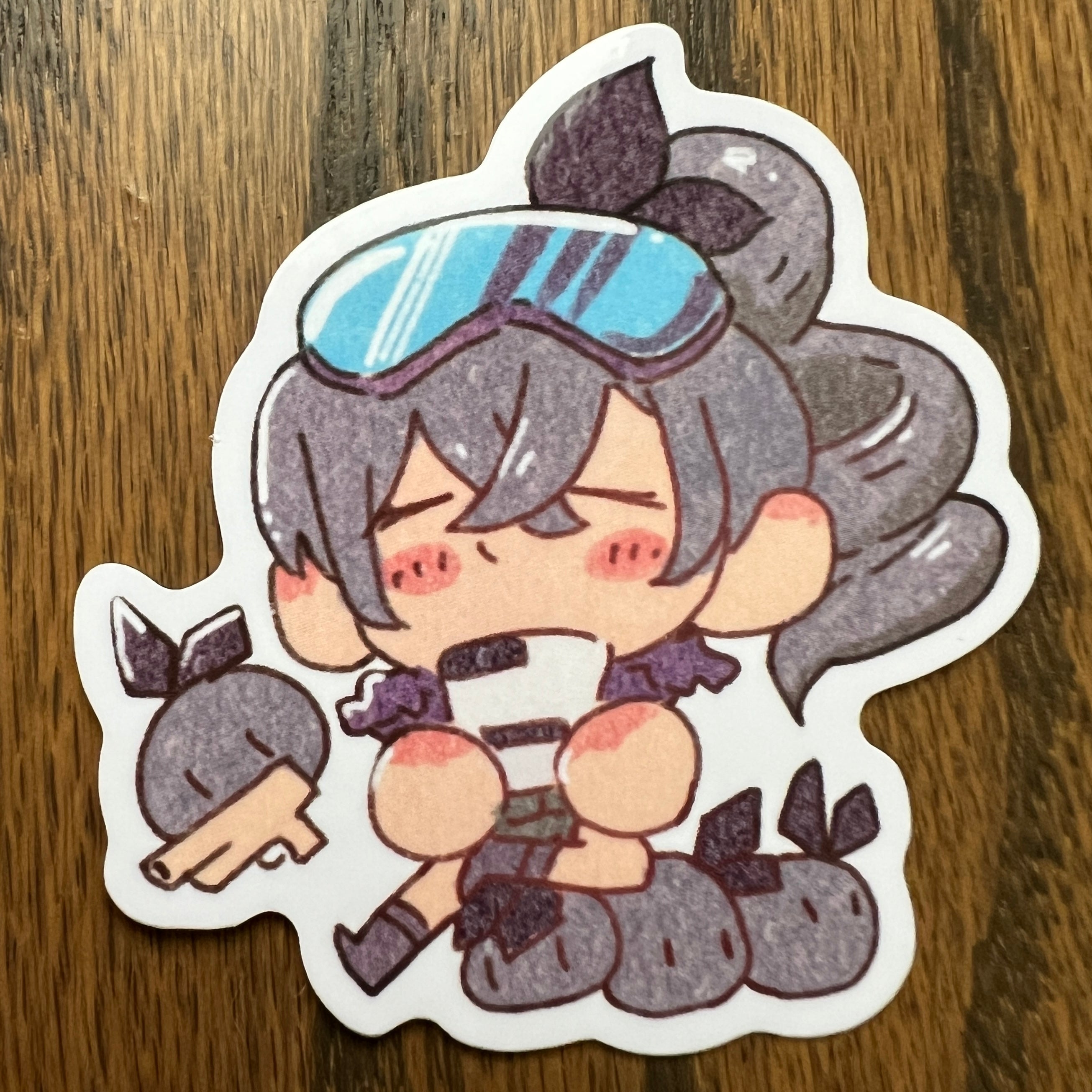 Honkai Star Rail Silver Wolf Chibi Stickers - Die Cut – Cheekytweethart