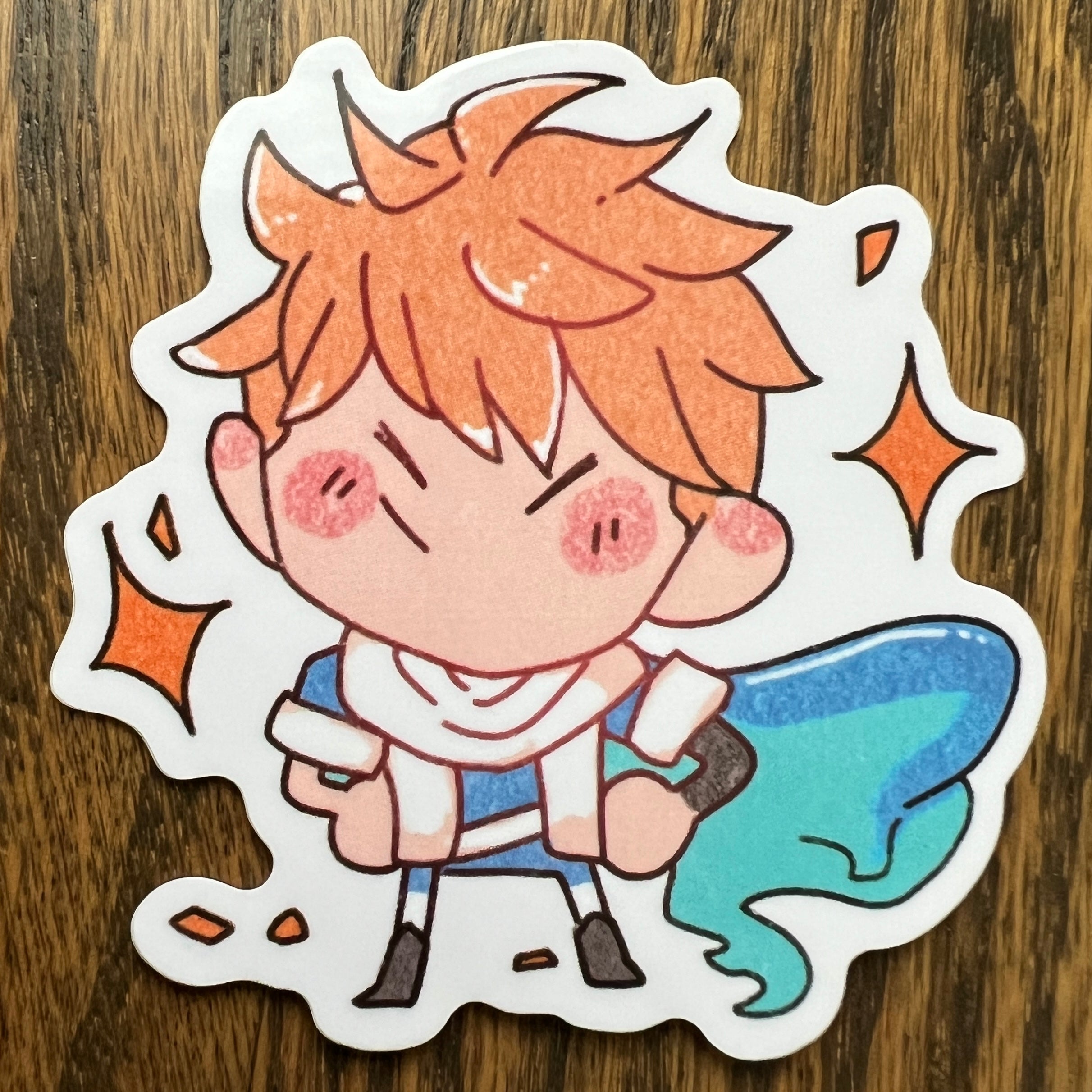 Honkai Star Rail Gepard Chibi Stickers - Die Cut – Cheekytweethart