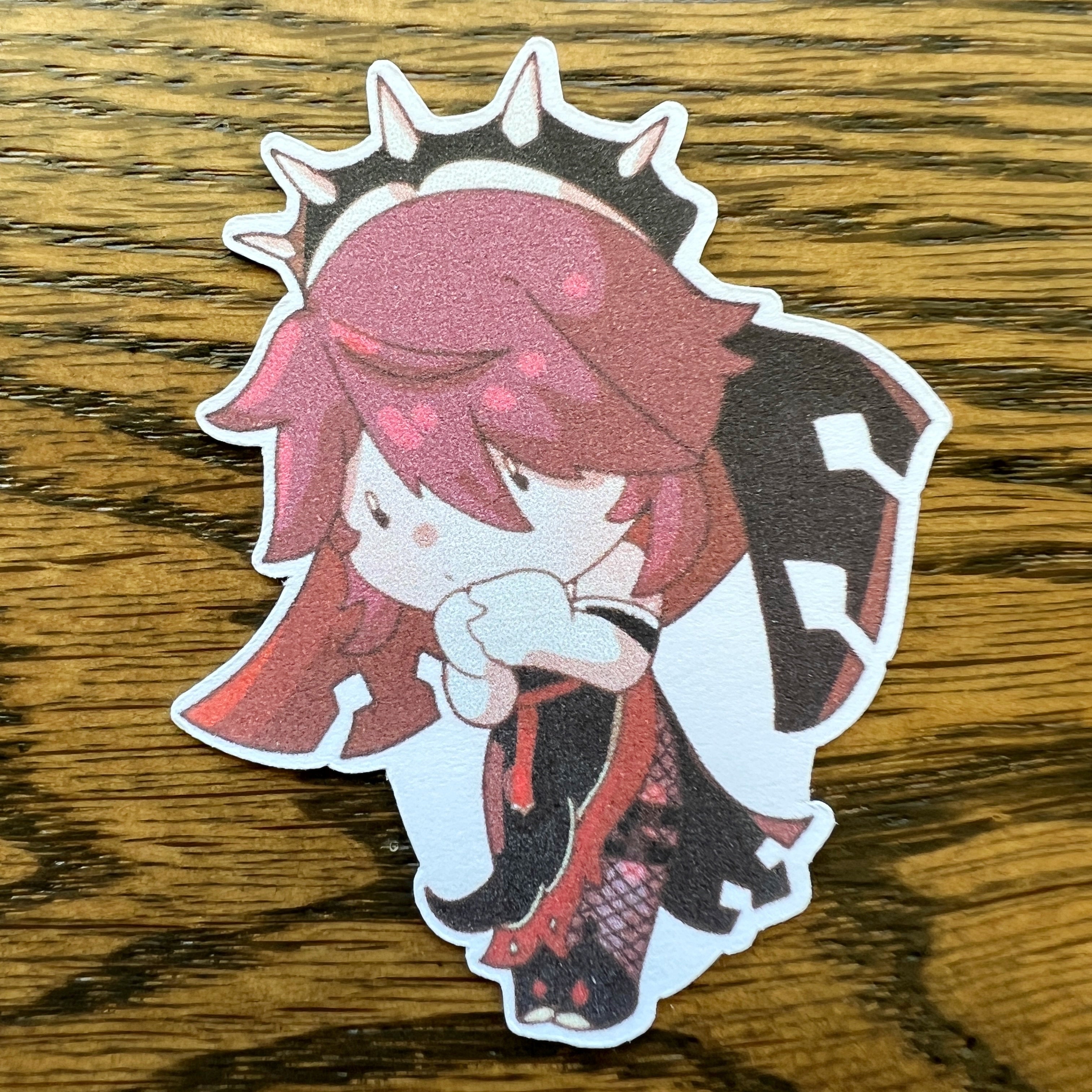 Genshin Impact Rosaria Stickers - Die Cut – Cheekytweethart