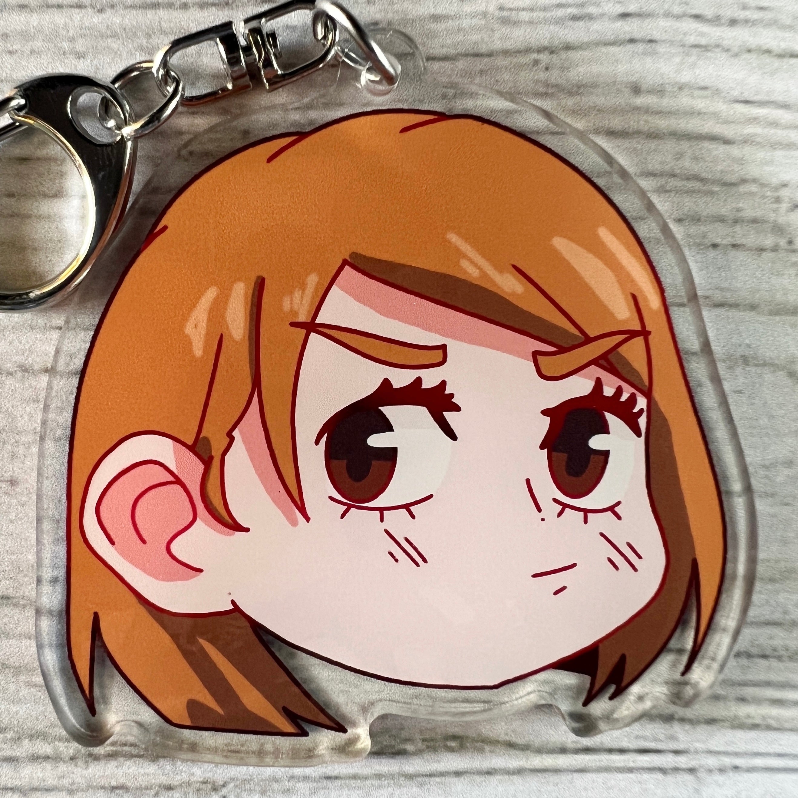 JJK Anime Chibi Nobara Acrylic Charm Keychain Accessory #AC054 ...