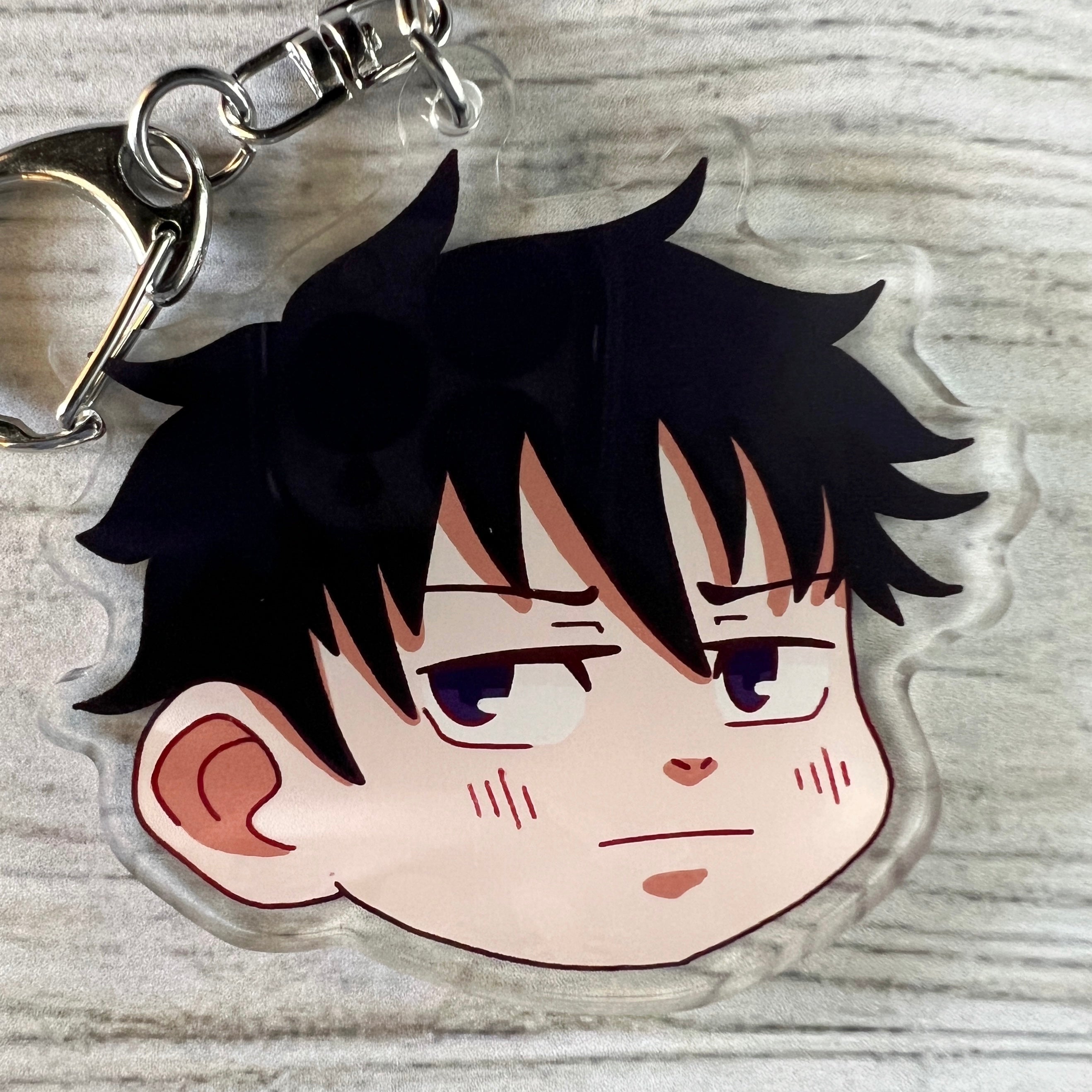 JJK Anime Chibi Megumi Acrylic Charm Keychain Accessory #AC052 ...