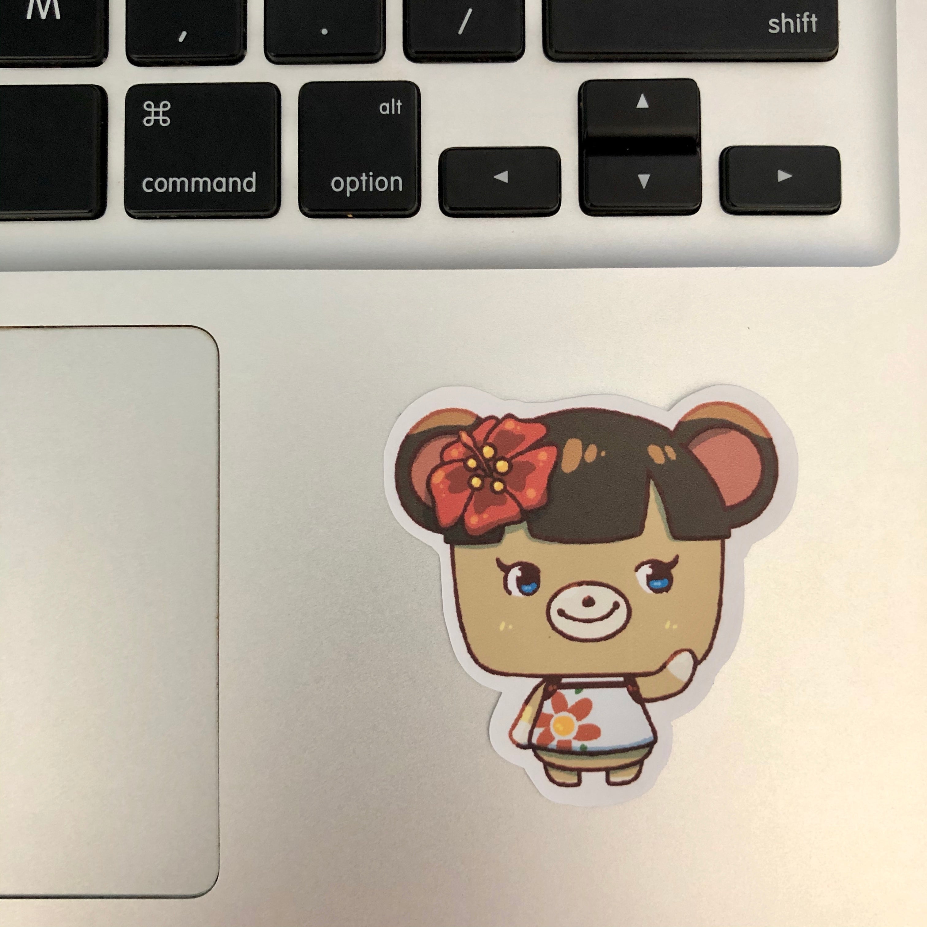 ACNH June Bear Stickers - Die Cut – Cheekytweethart